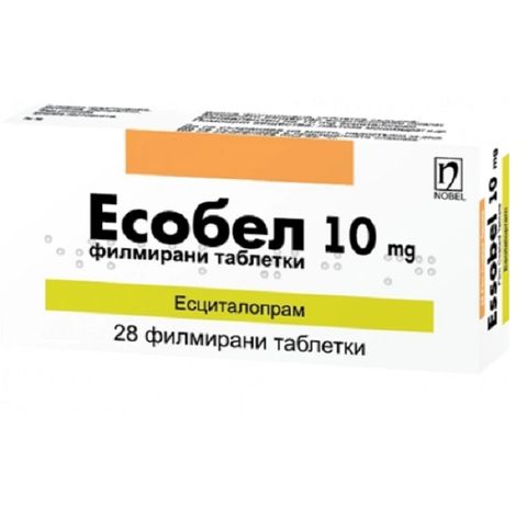 Есобел 10 мг x 28 таблетки - Аптека Динамед